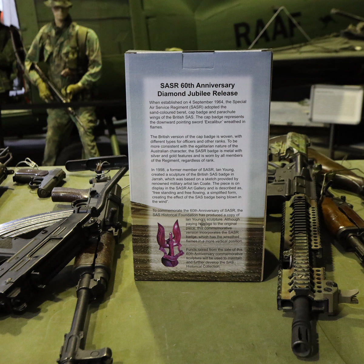 60th Anniversary Winged Dagger Statue – NINESIXFOUR