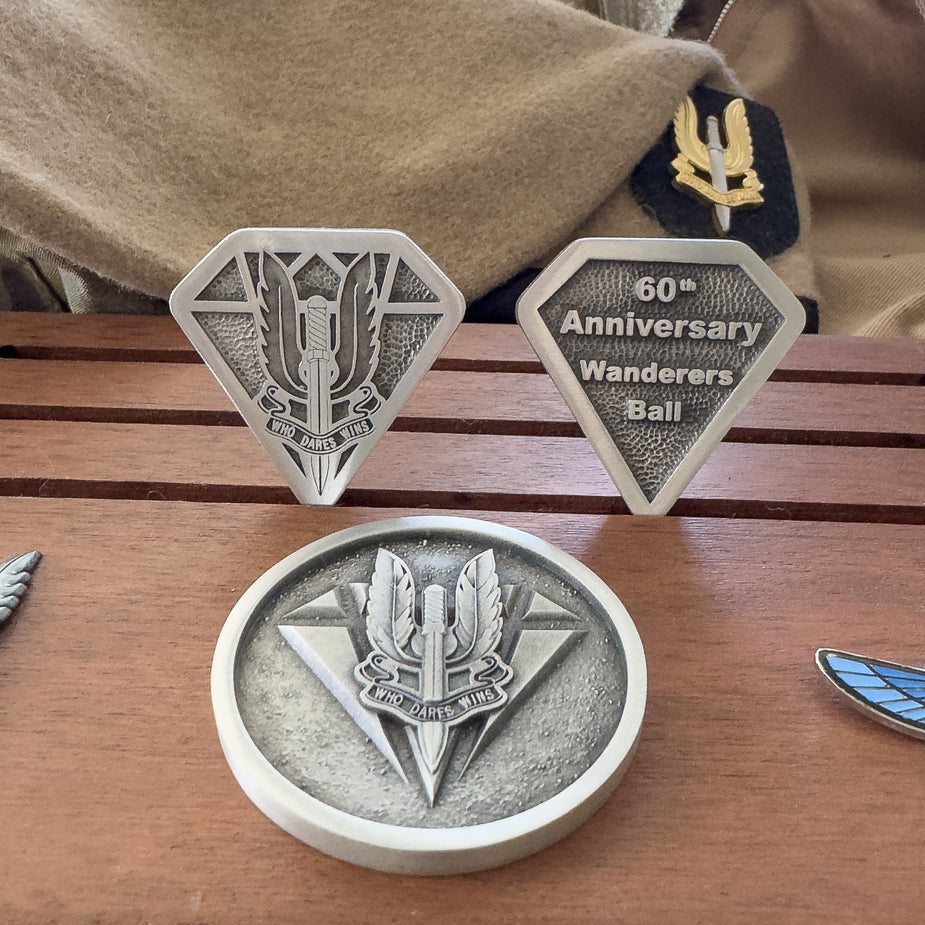 SAS Challenge Coins – NINESIXFOUR