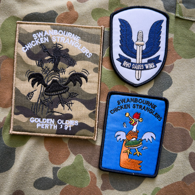 Chicken Strangler Rugby Patch Set – NINESIXFOUR
