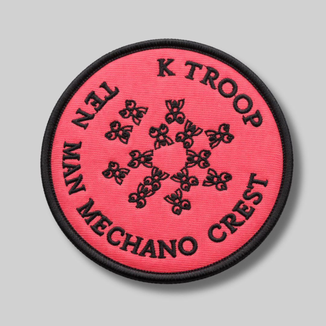 K Troop 'Ten Man Mechano Crest' Patch – NINESIXFOUR