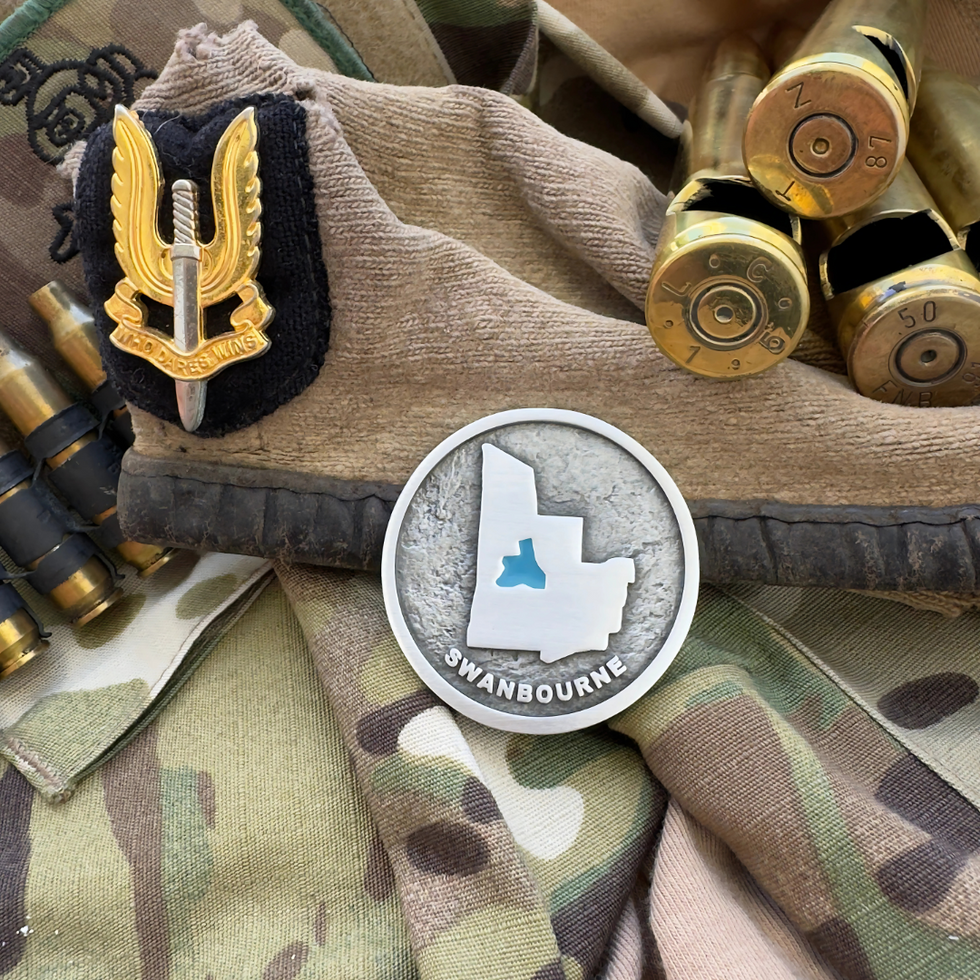 SAS Challenge Coins – NINESIXFOUR