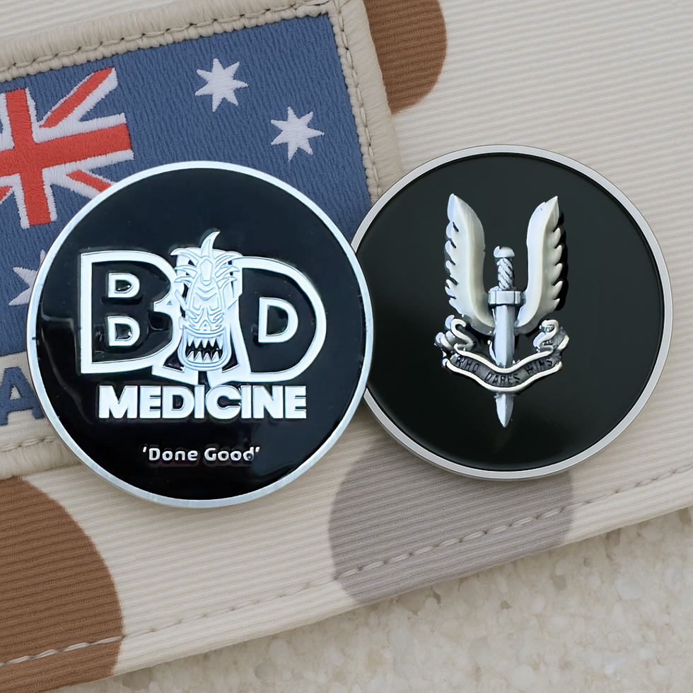 SAS Challenge Coins – NINESIXFOUR