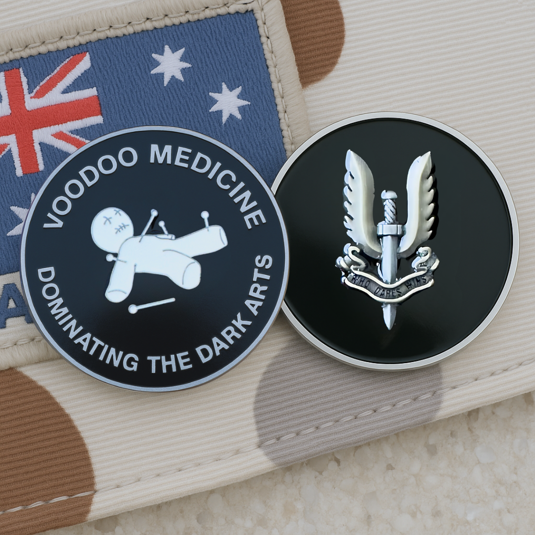 Voodoo Medicine Challenge Coin – NINESIXFOUR